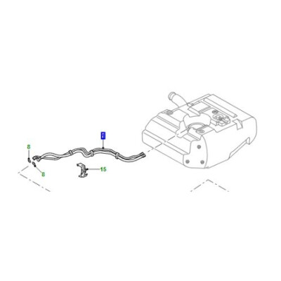 Furtun, Conducta Combustibil Land Rover Discovery, Defender, Freelander ...