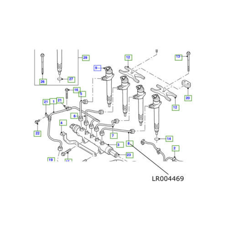 Alimentare Land Rover Discovery, Defender, Freelander, Range Rover ...
